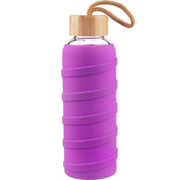 China Customized Silicone Cover For Drinking Glass And Water Bottle ...