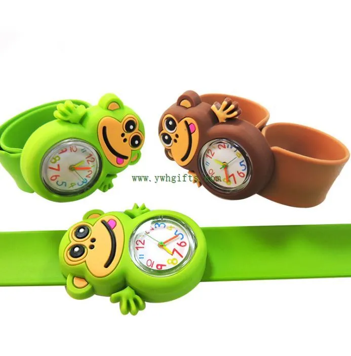 China Customized Fashion New Silicone Cartoon Slap Watch Kid Wrist ...